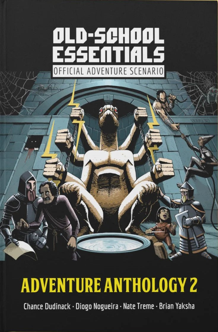 Old School Essentials Official Adventure Scenario: Adventure Anthology 2 | Campaign Supplies