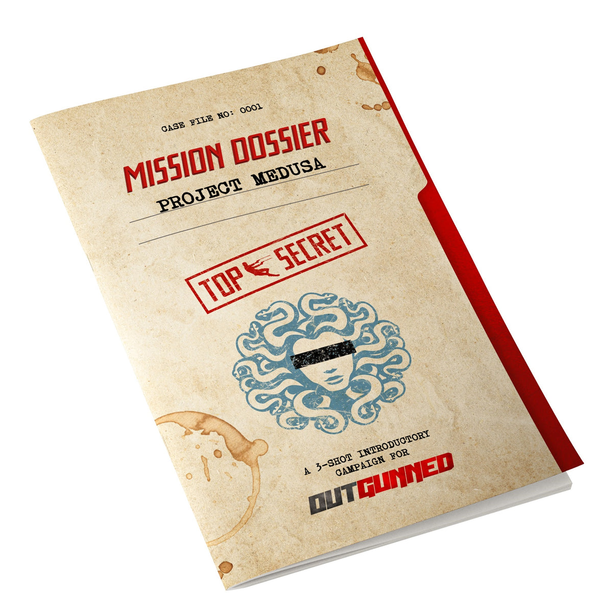 Outgunned Mission Dossier: Project Medusa | Campaign Supplies