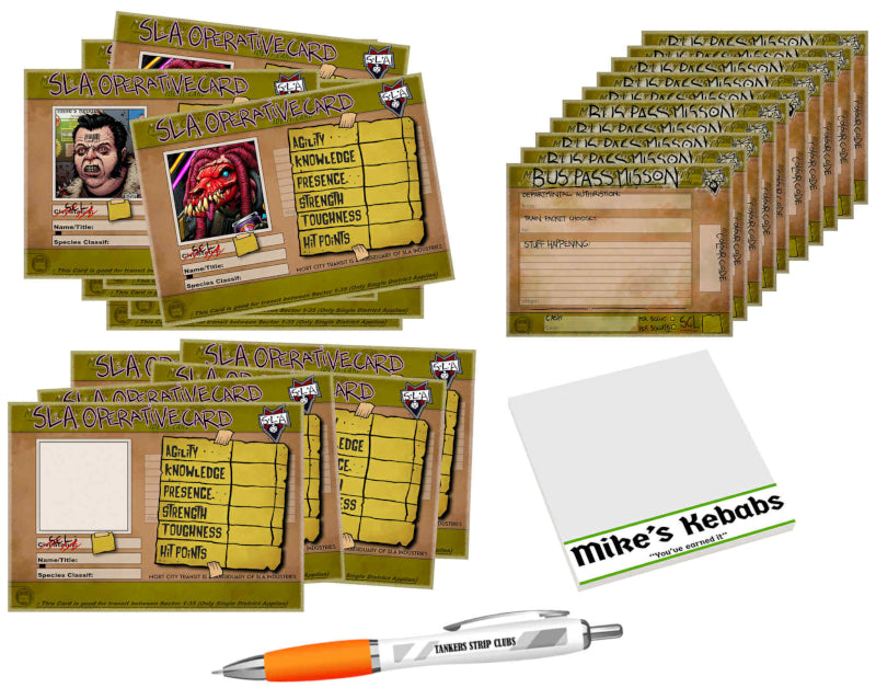 SLA Borg Players Pack | Campaign Supplies