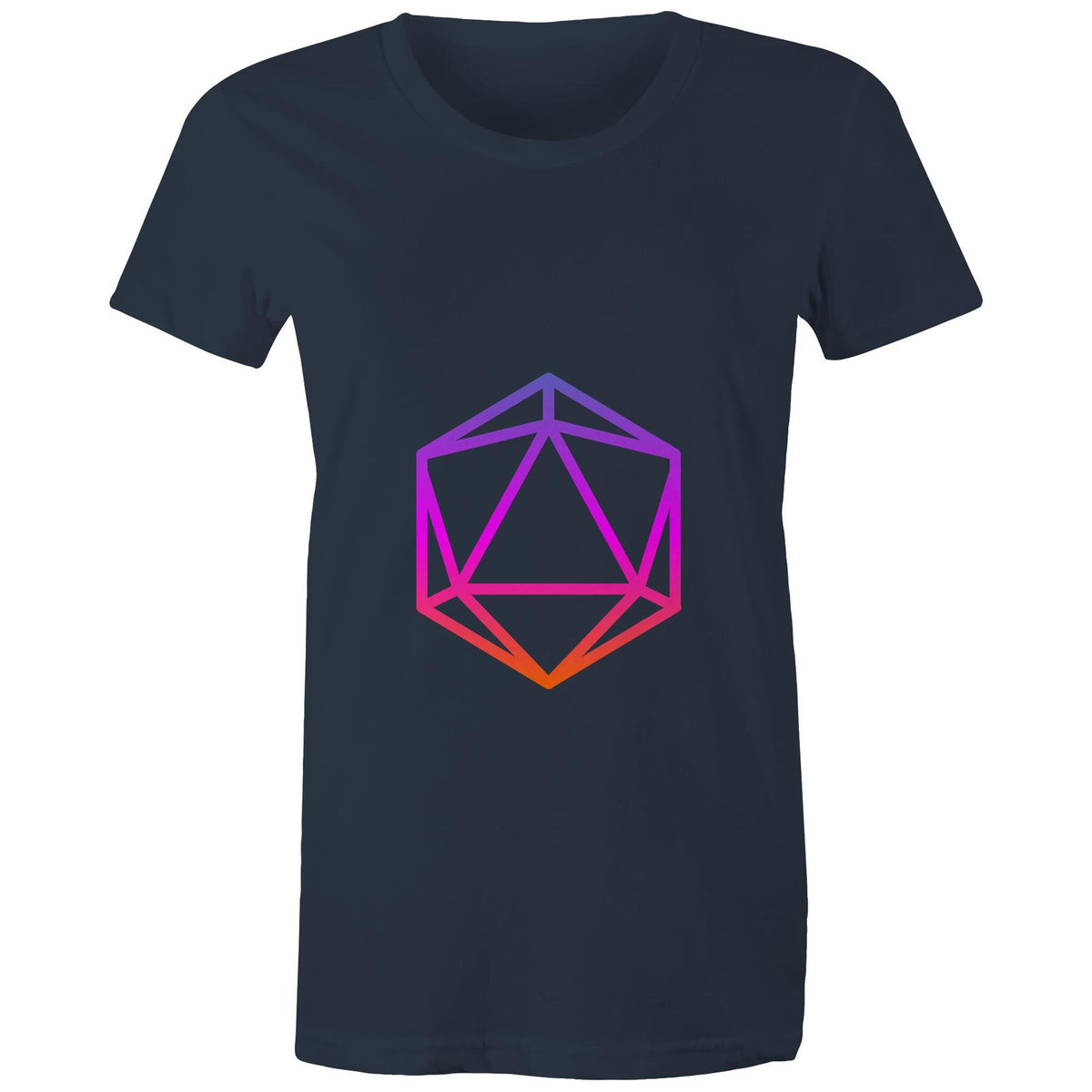 Womens Rainbow D20 | Campaign Supplies
