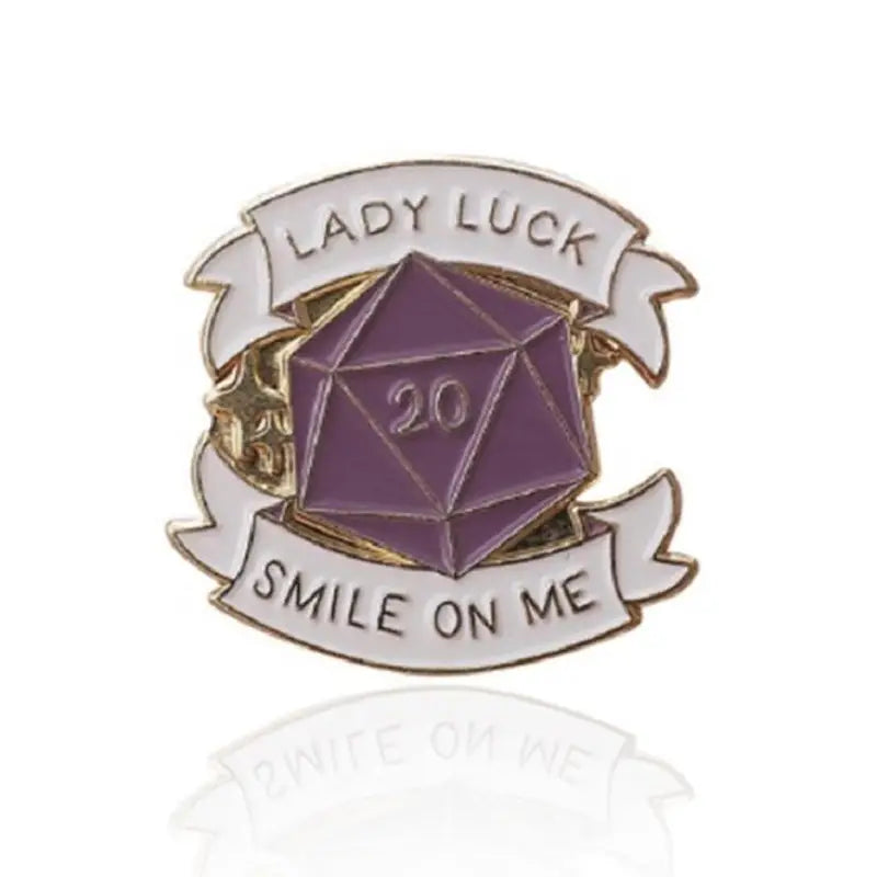 Lady Luck Enamel Pin | Campaign Supplies