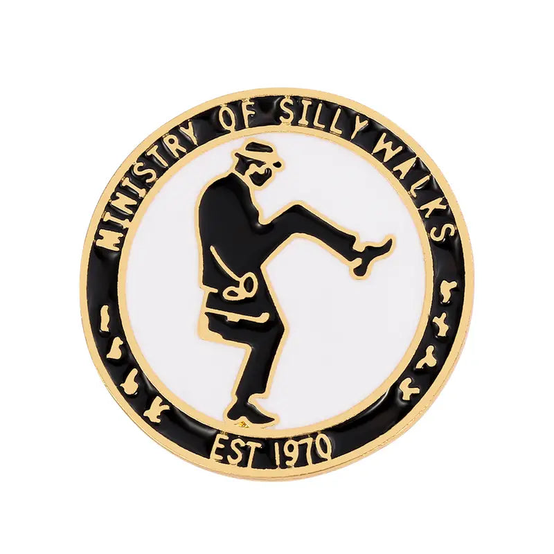 Ministry of Silly Walks Pin | Campaign Supplies