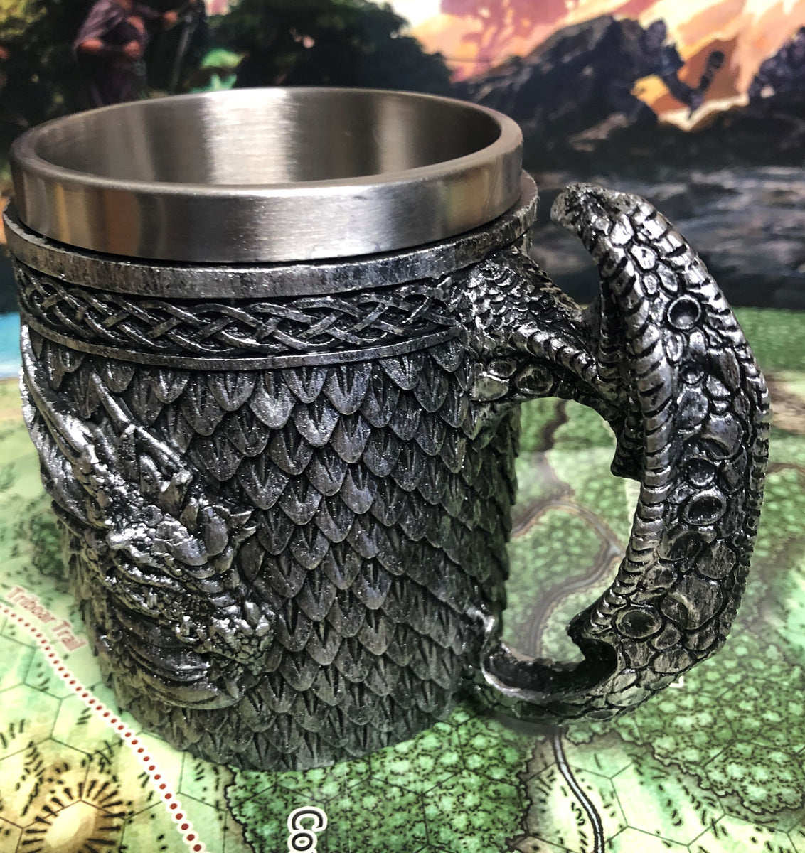 Dragon Scale Mug | Campaign Supplies